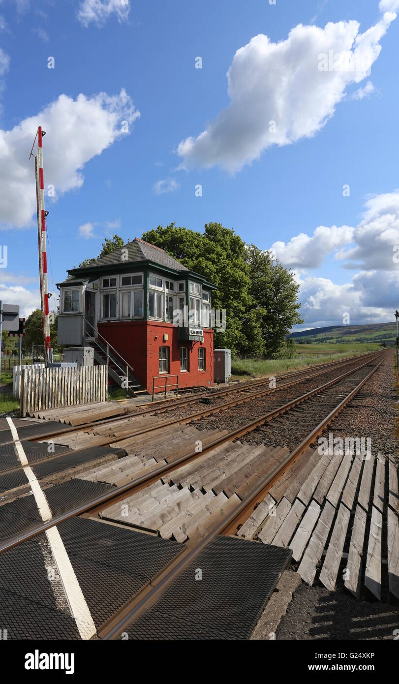 Level crossing scotland hi-res stock photography and images - Alamy