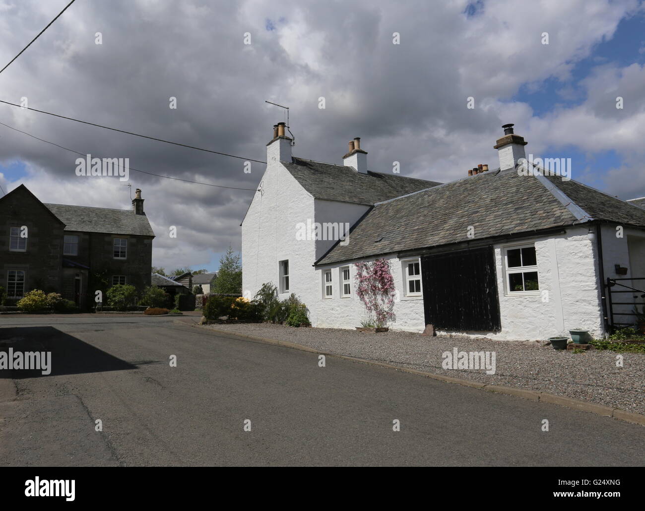 Braco street scene Scotland May 2016 Stock Photo - Alamy