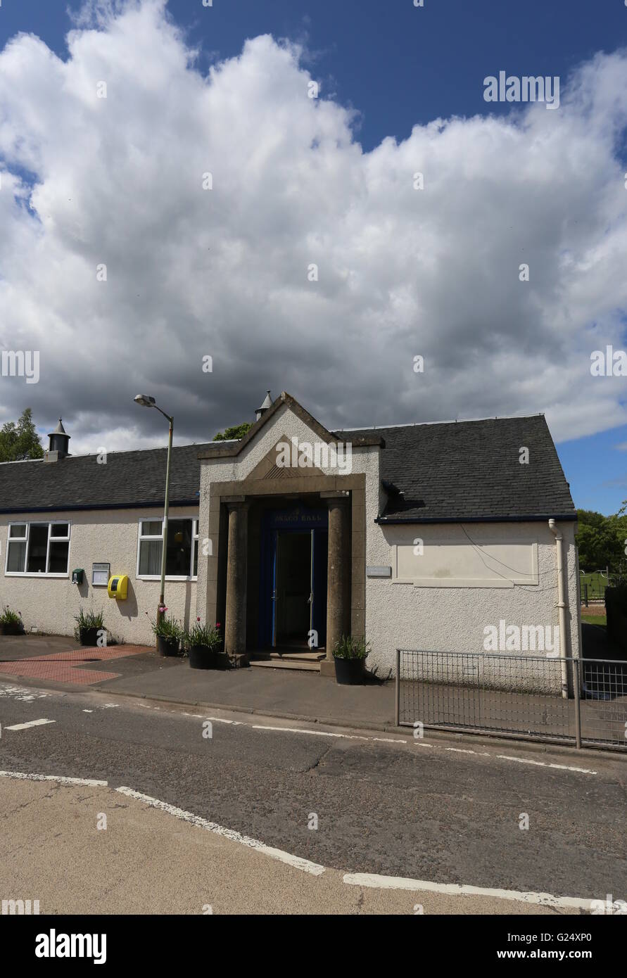 Exterior braco village hall scotland hi-res stock photography and ...