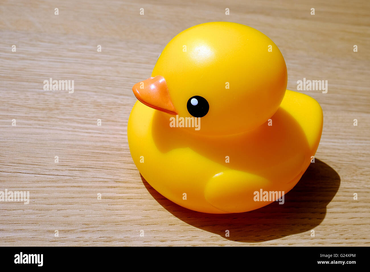 A yellow rubber duck Stock Photo - Alamy