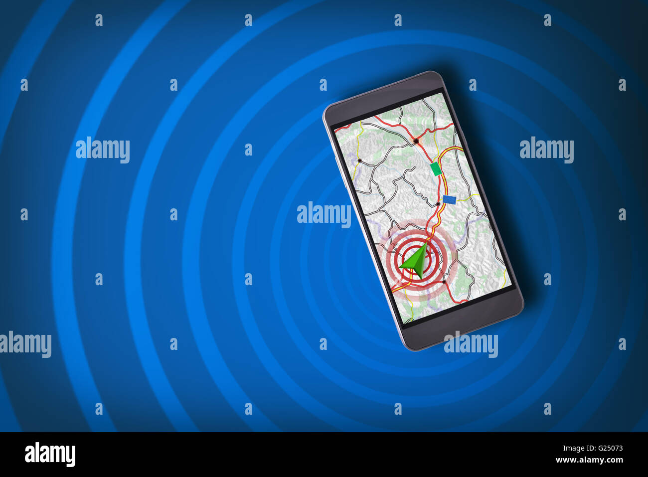 Mapping application hi-res stock photography and images - Alamy