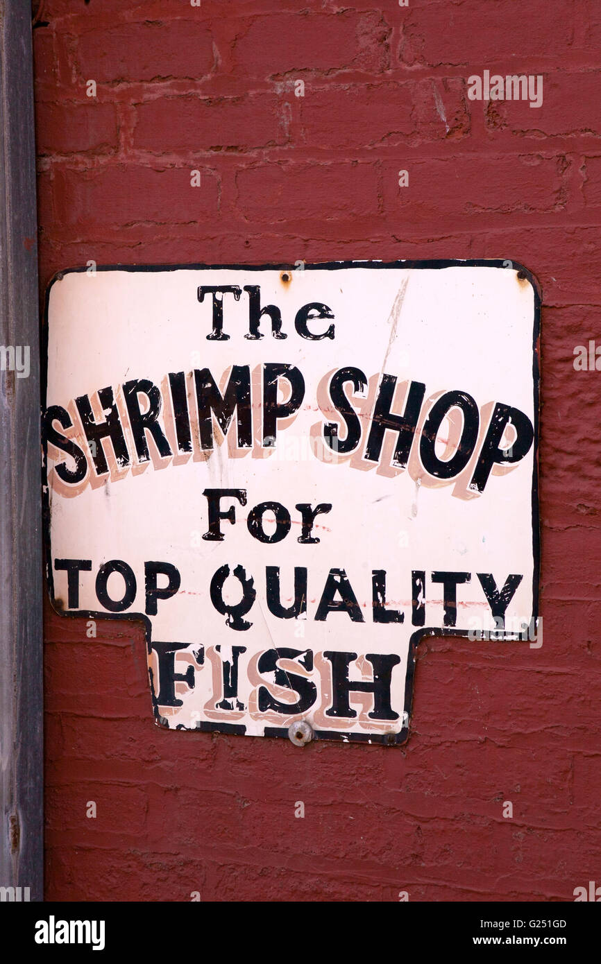 Shrimp Shop for Top Quality Fish Sign in Fleetwood, Thornton-Cleveleys ...
