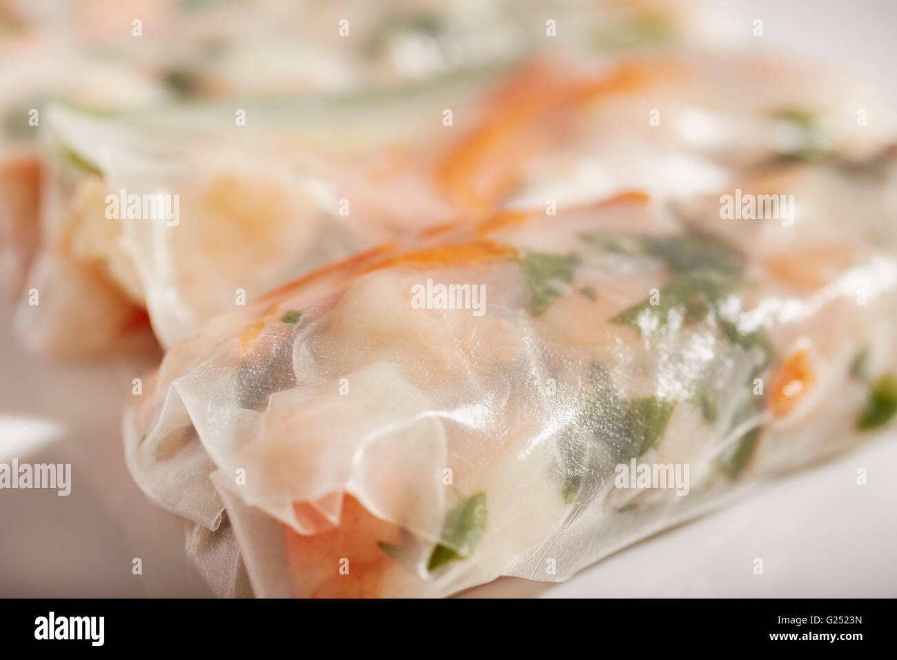 Home made spring rolls hi-res stock photography and images - Alamy