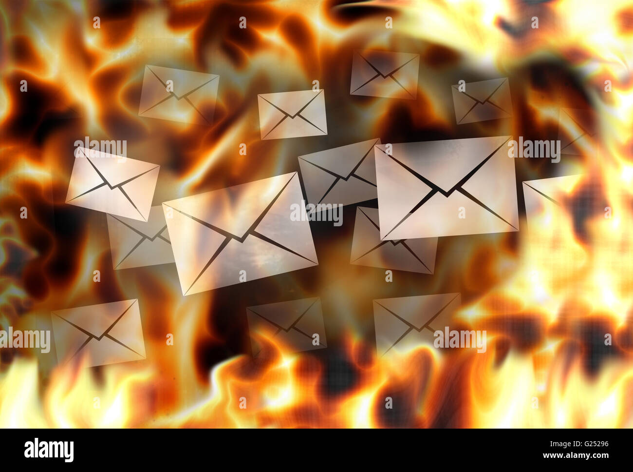 Fire Flames Background Stock Photo - Alamy