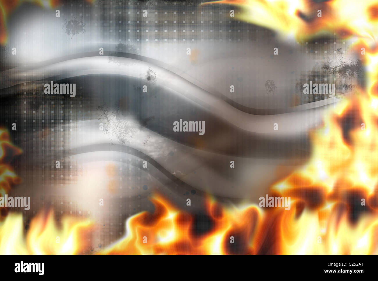 steel fire flames burning background Stock Photo - Alamy
