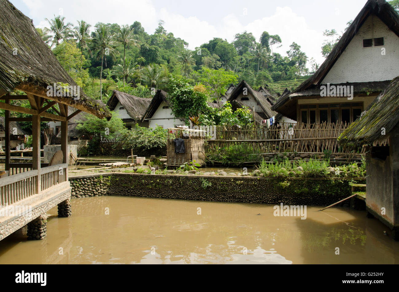 Sundanese traditional village Stock Photo - Alamy