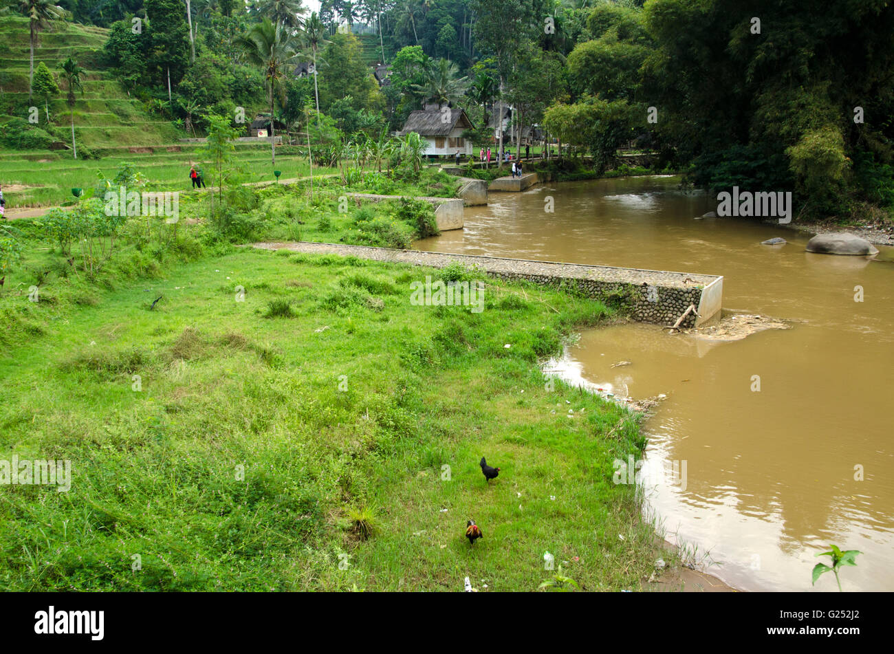 Sundanese traditional village Stock Photo - Alamy