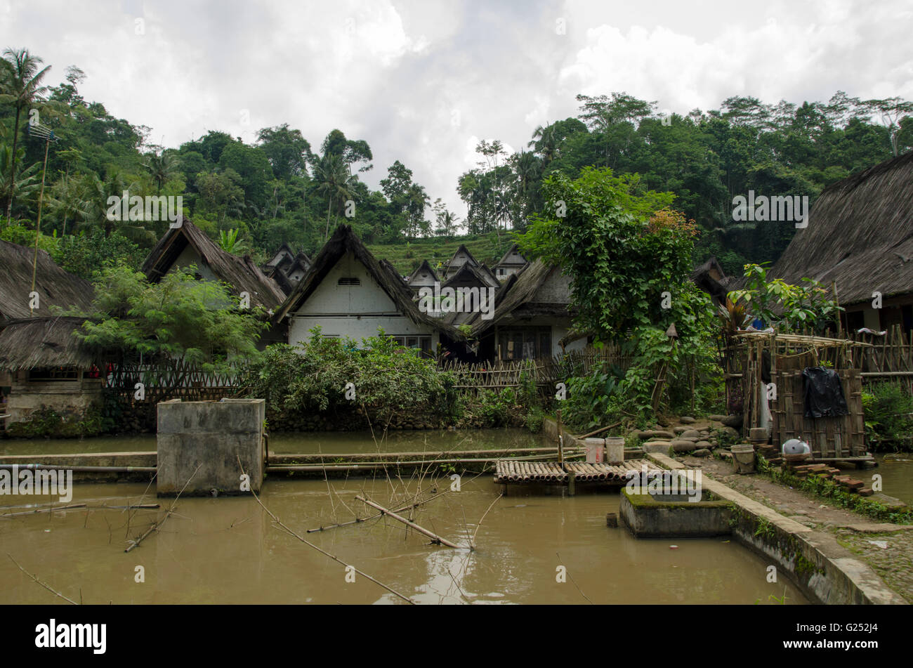 Sundanese traditional village Stock Photo - Alamy