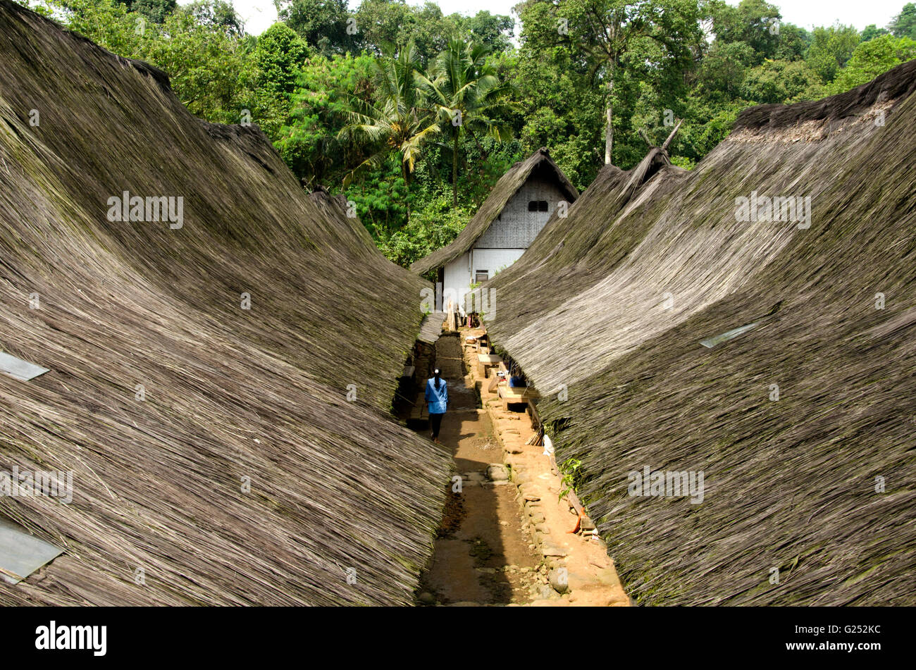Sundanese traditional village Stock Photo - Alamy