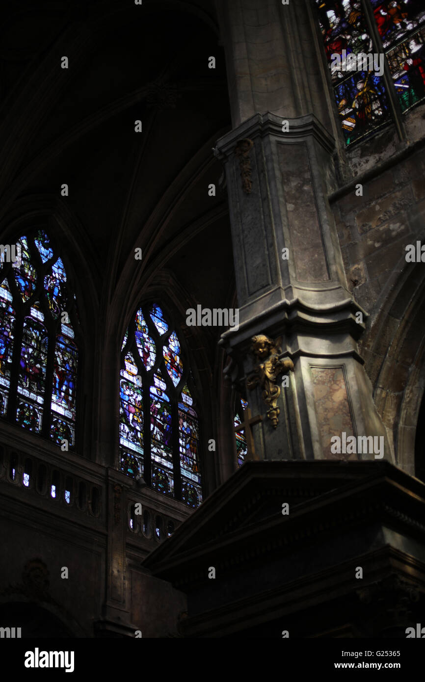 Saint merri church paris hi-res stock photography and images - Alamy