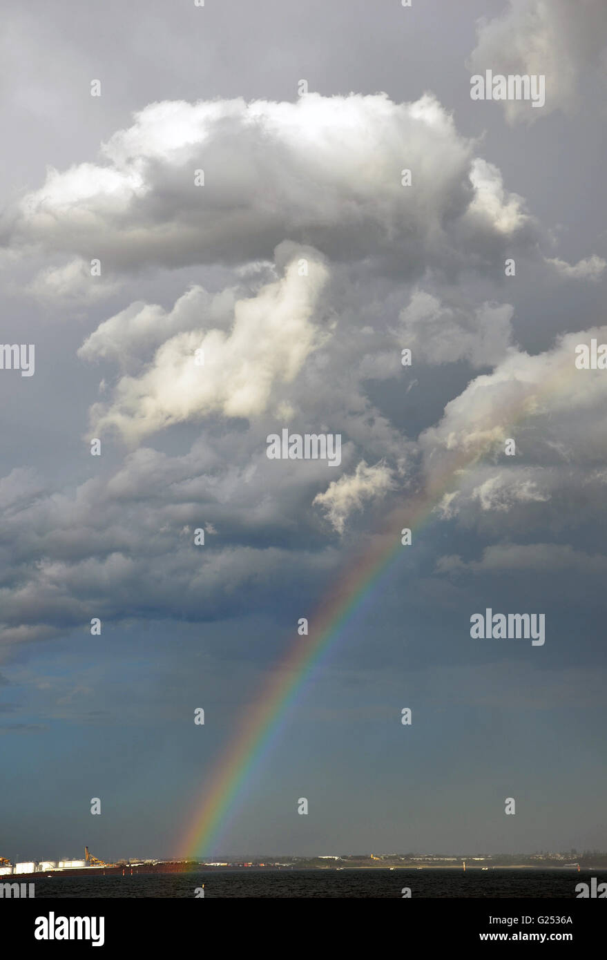 Rainbow storm clouds hi-res stock photography and images - Alamy