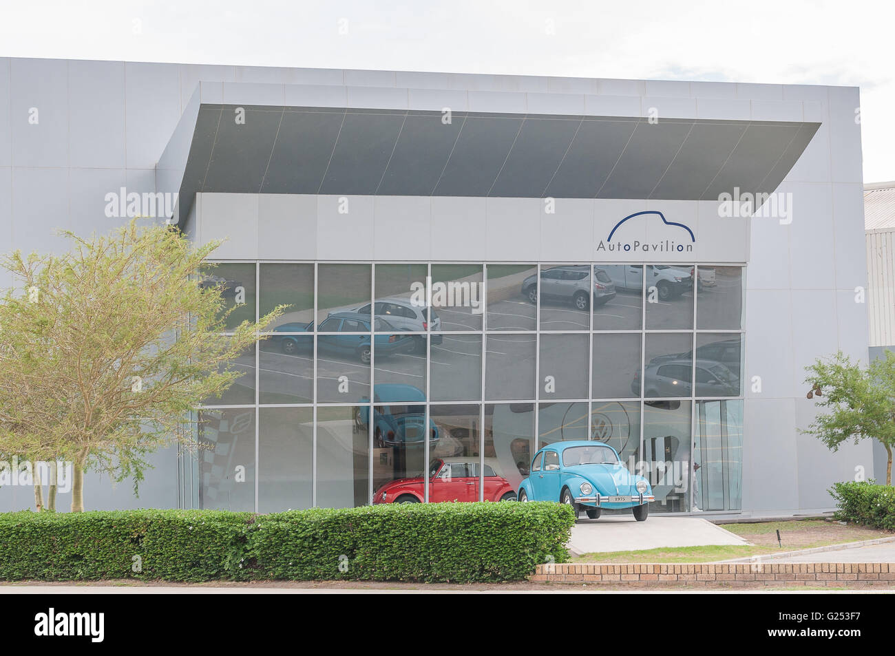 UITENHAGE, SOUTH AFRICA - MARCH 7, 2016: The AutoPavilion in Uitenhage ...