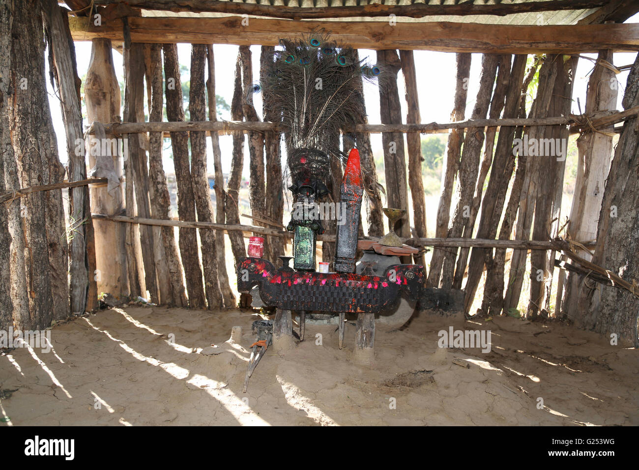 KOLAM TRIBE - GOAN Bandhani - BhimDeo ( God ) in Shiv Shakti nagar ...