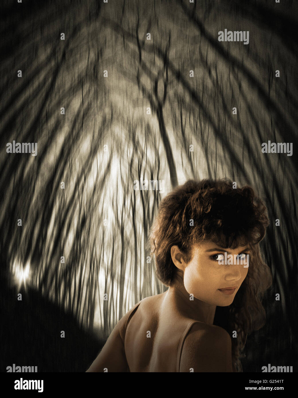 DIGITAL ART: Looking Back Stock Photo - Alamy