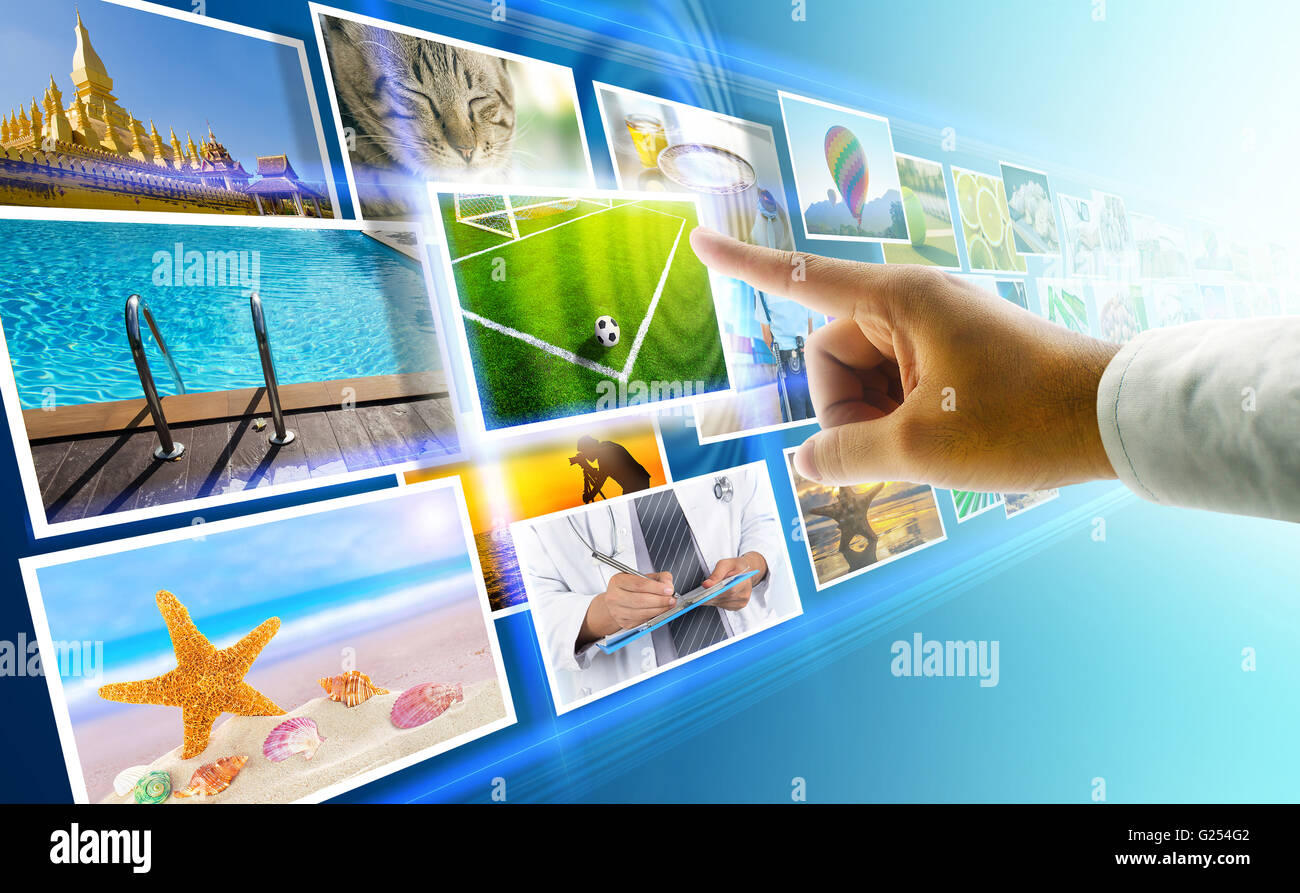 Multimedia connection hi-res stock photography and images - Alamy