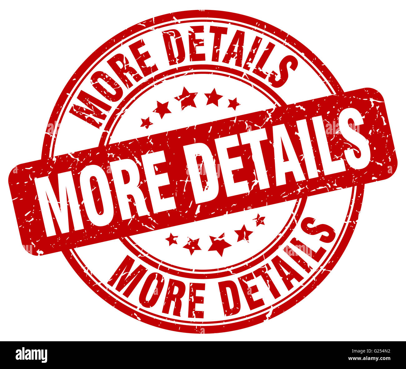 more details red grunge round vintage rubber stamp Stock Photo - Alamy