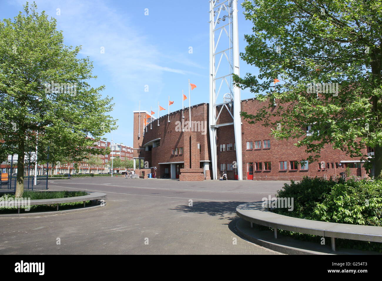 Amsterdam Olympic Stadium (Olympisch Stadion), main stadium for the ...
