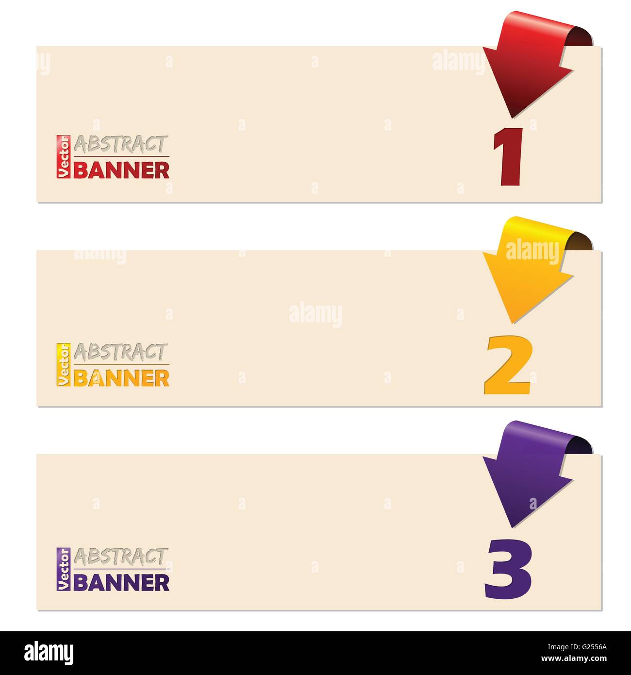 Attractive banners Stock Vector Images - Alamy