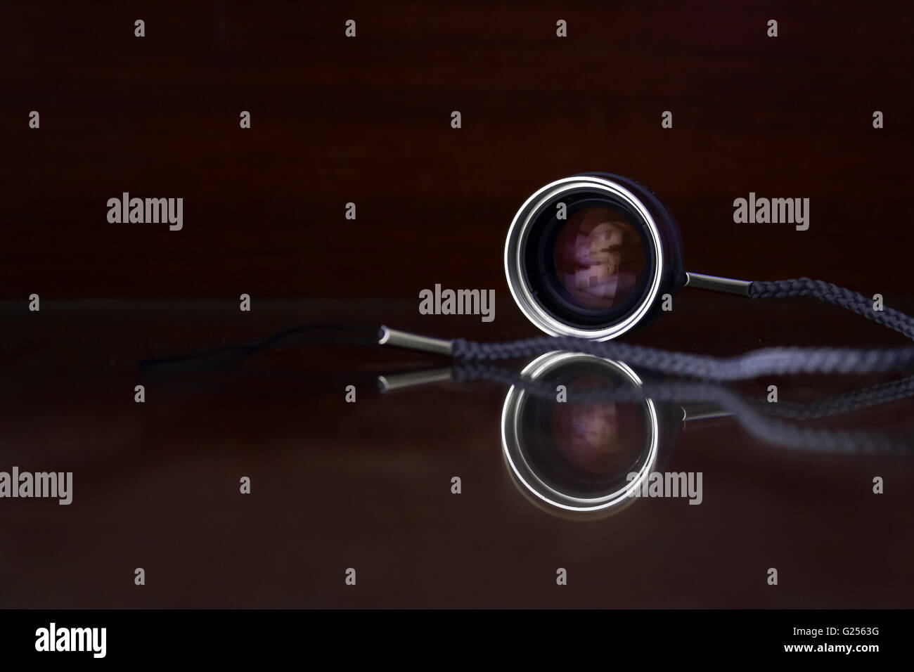 Small Camera Lens Stock Photo - Alamy