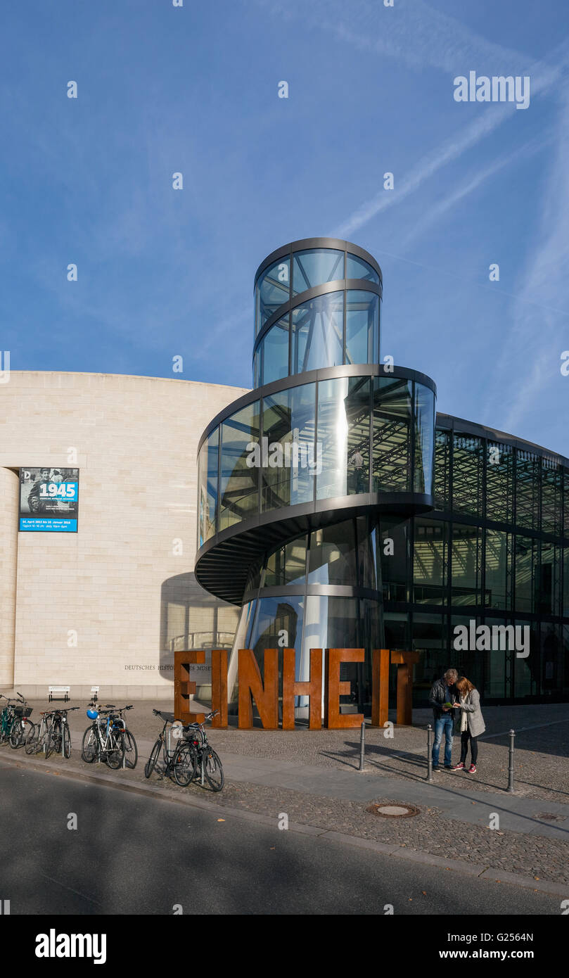 New building of the DHM Deutsches Historisches Museum, German ...