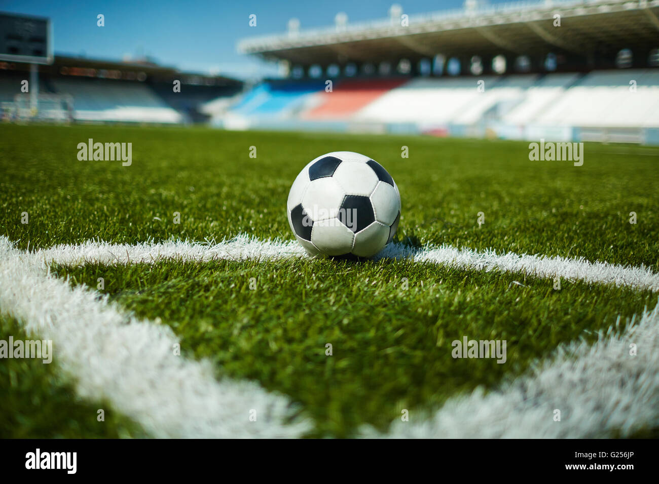Kick ball close hi-res stock photography and images - Alamy
