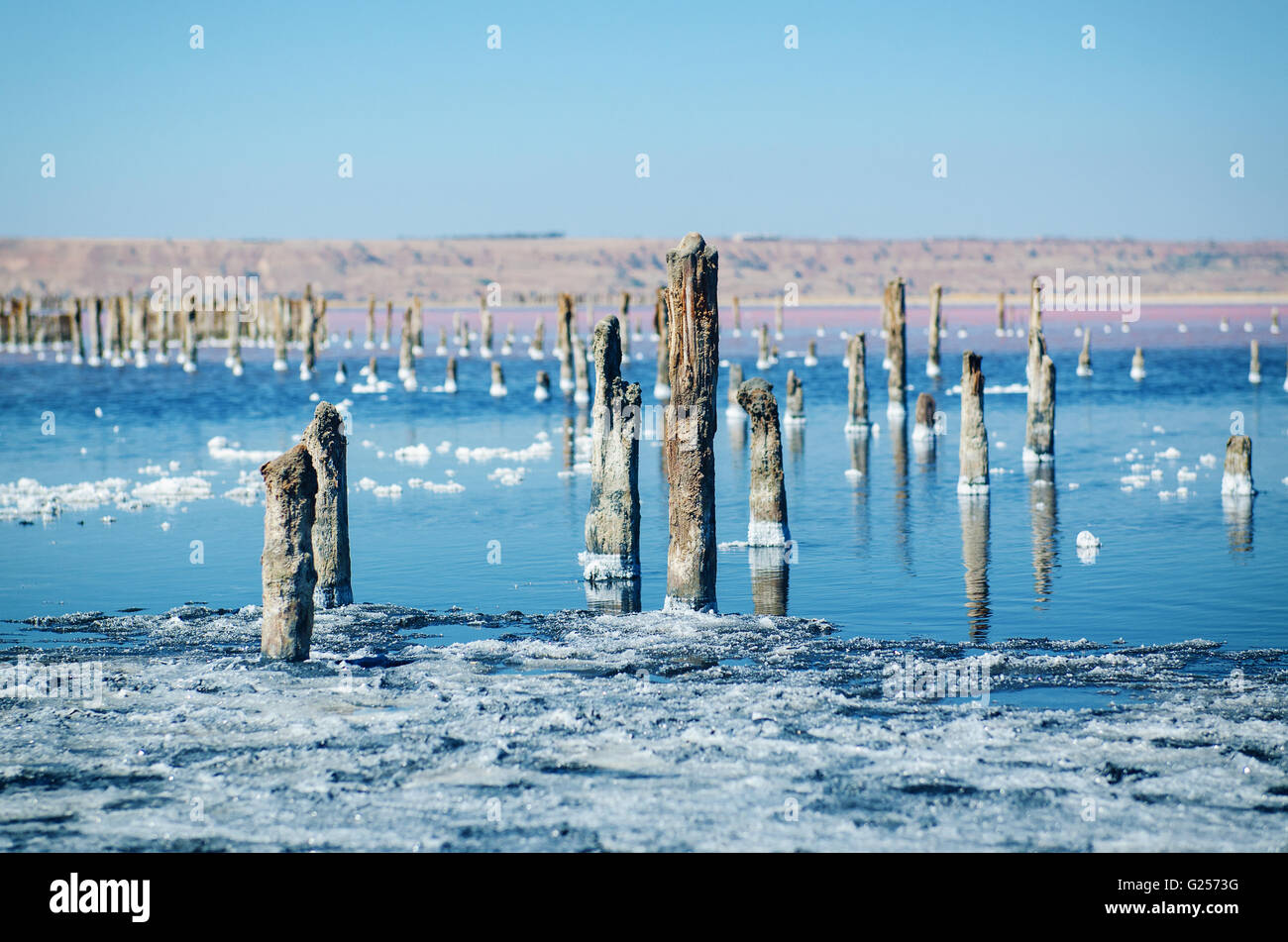 Light posts desert hi-res stock photography and images - Alamy