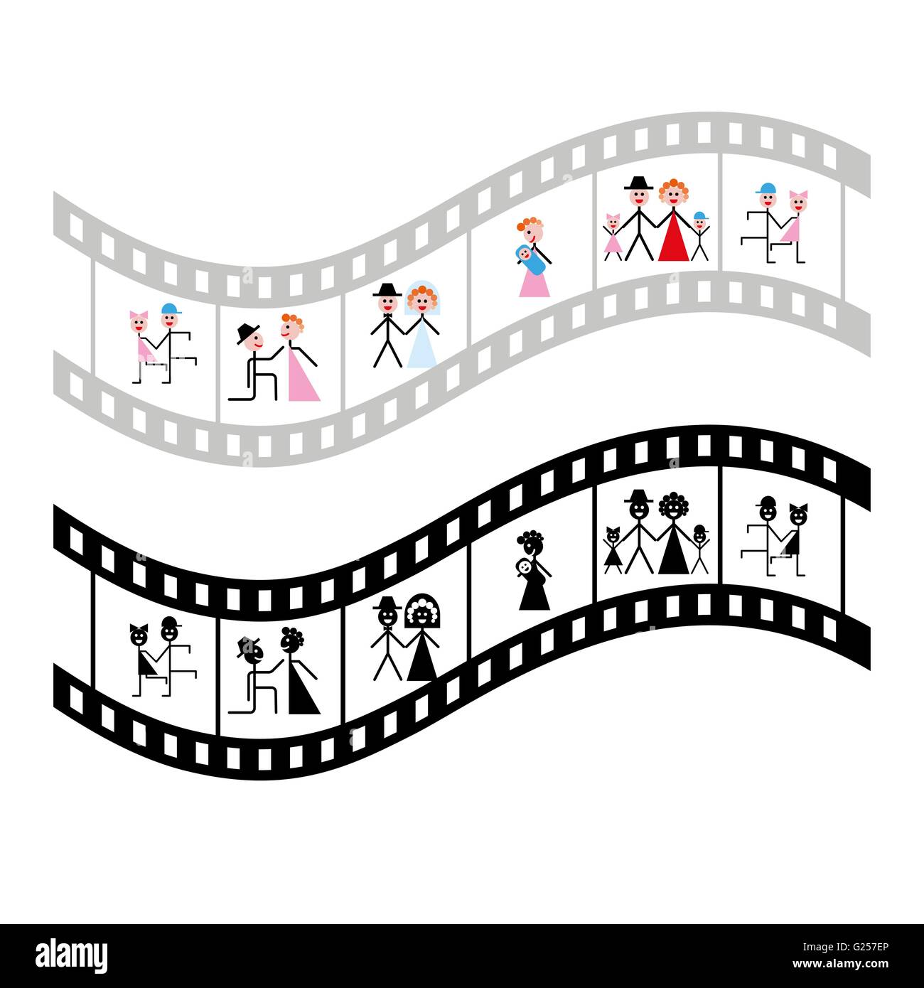 Human Life Photo Stock Vector Images - Alamy