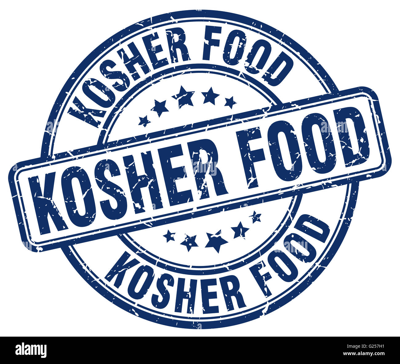 Kosher food sign round hi-res stock photography and images - Alamy