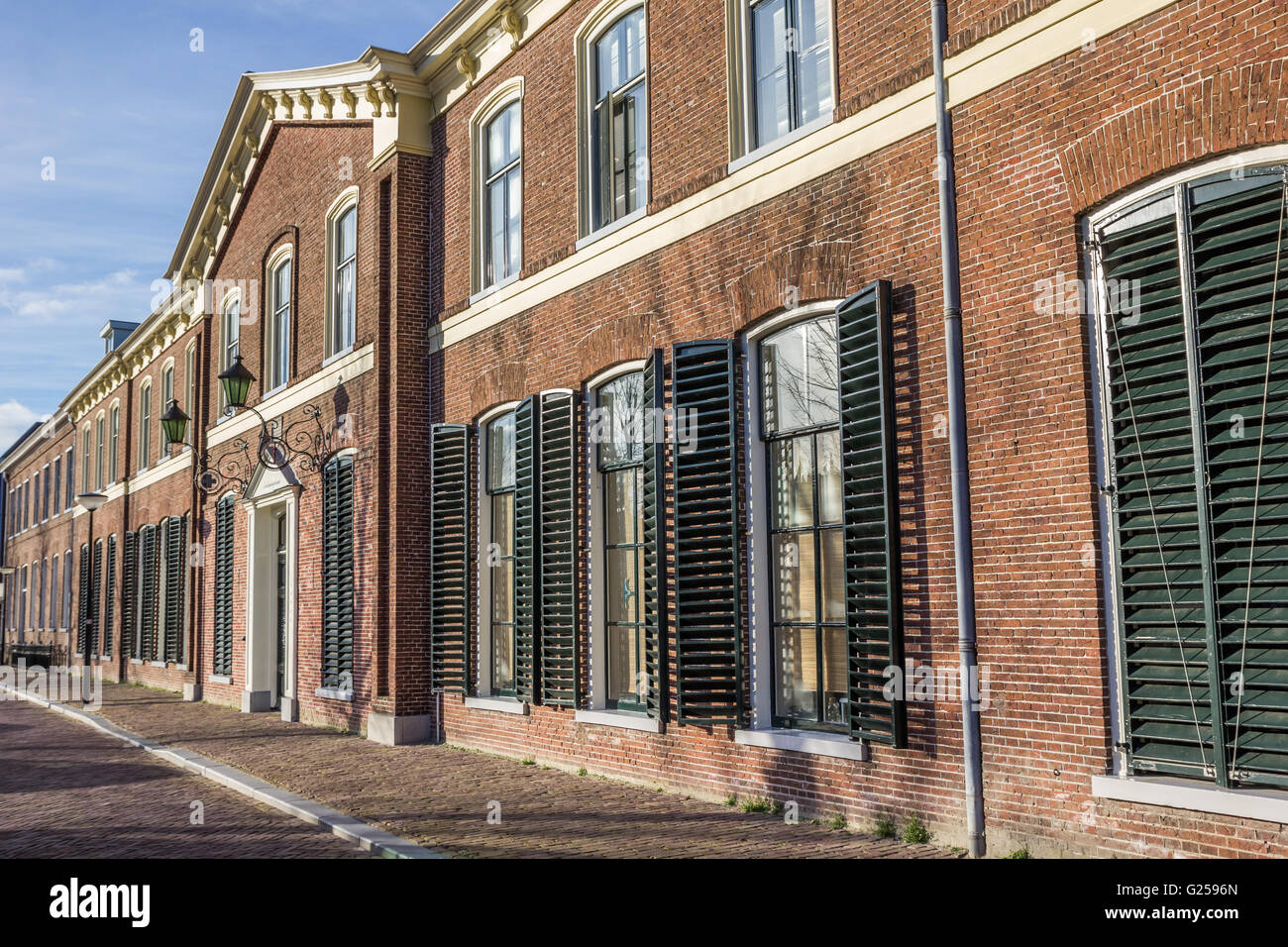 Main building of the former university of Franeker, Netherlands Stock ...