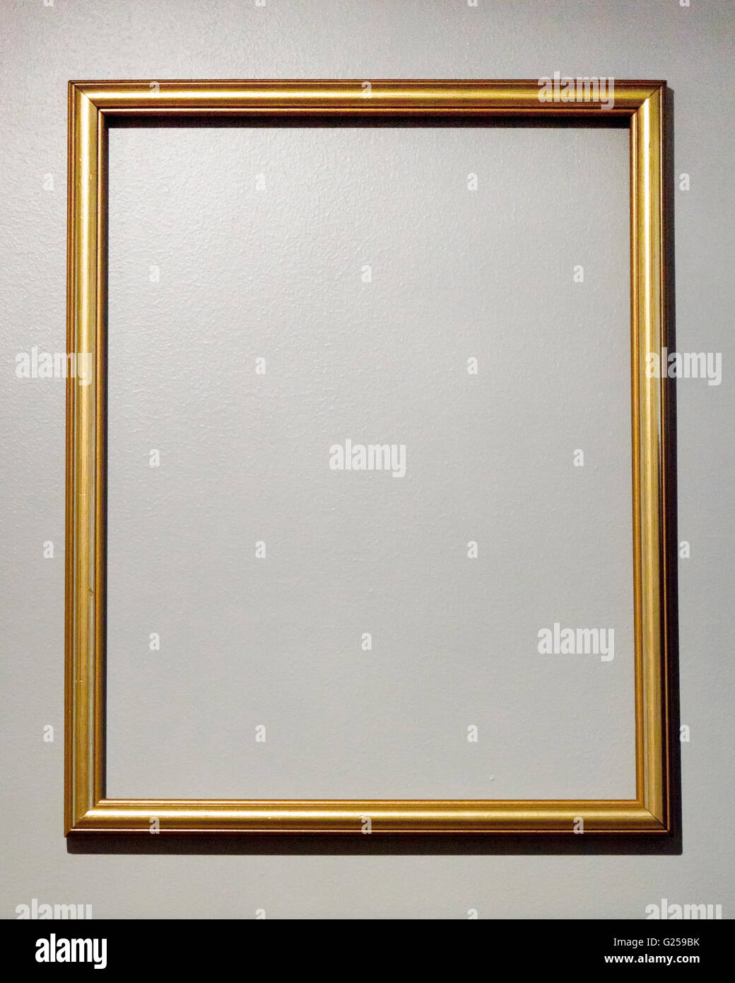 Empty Gold Frame High Resolution Stock Photography and Images - Alamy
