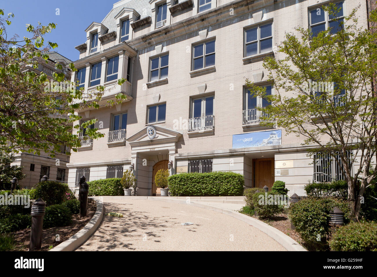 Greek embassy hi-res stock photography and images - Alamy