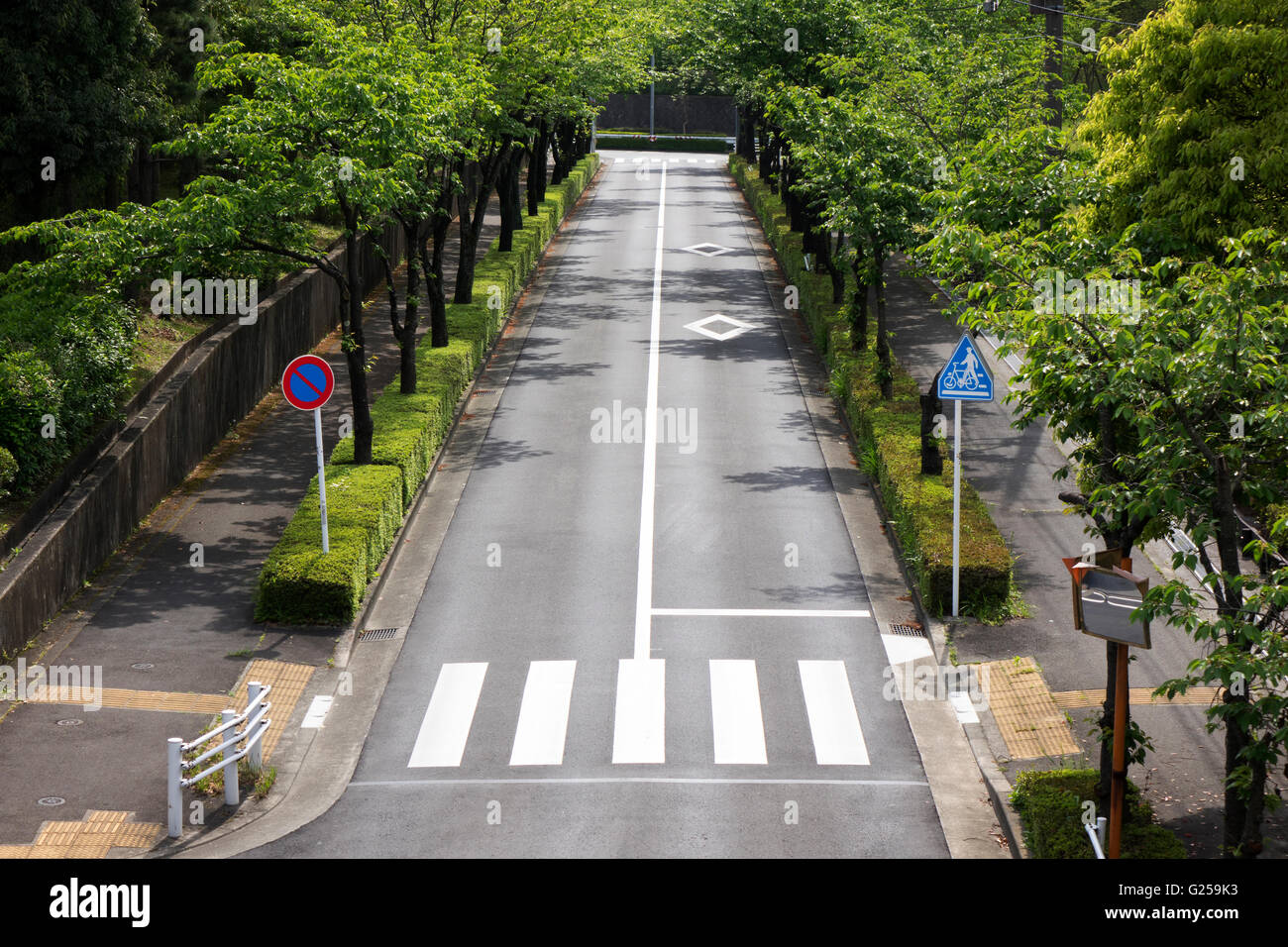 Striped crossing road hi-res stock photography and images - Alamy