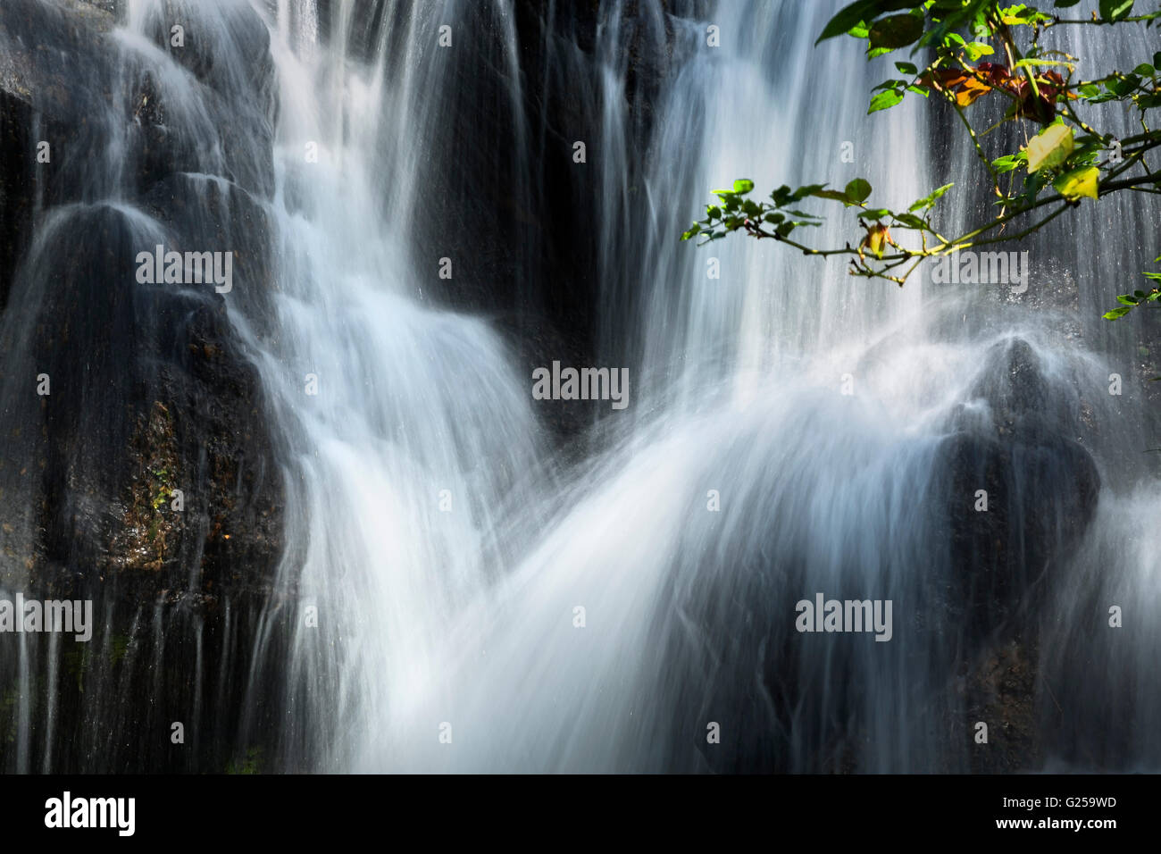 Waterfall, West Java, Indonesia Stock Photo - Alamy