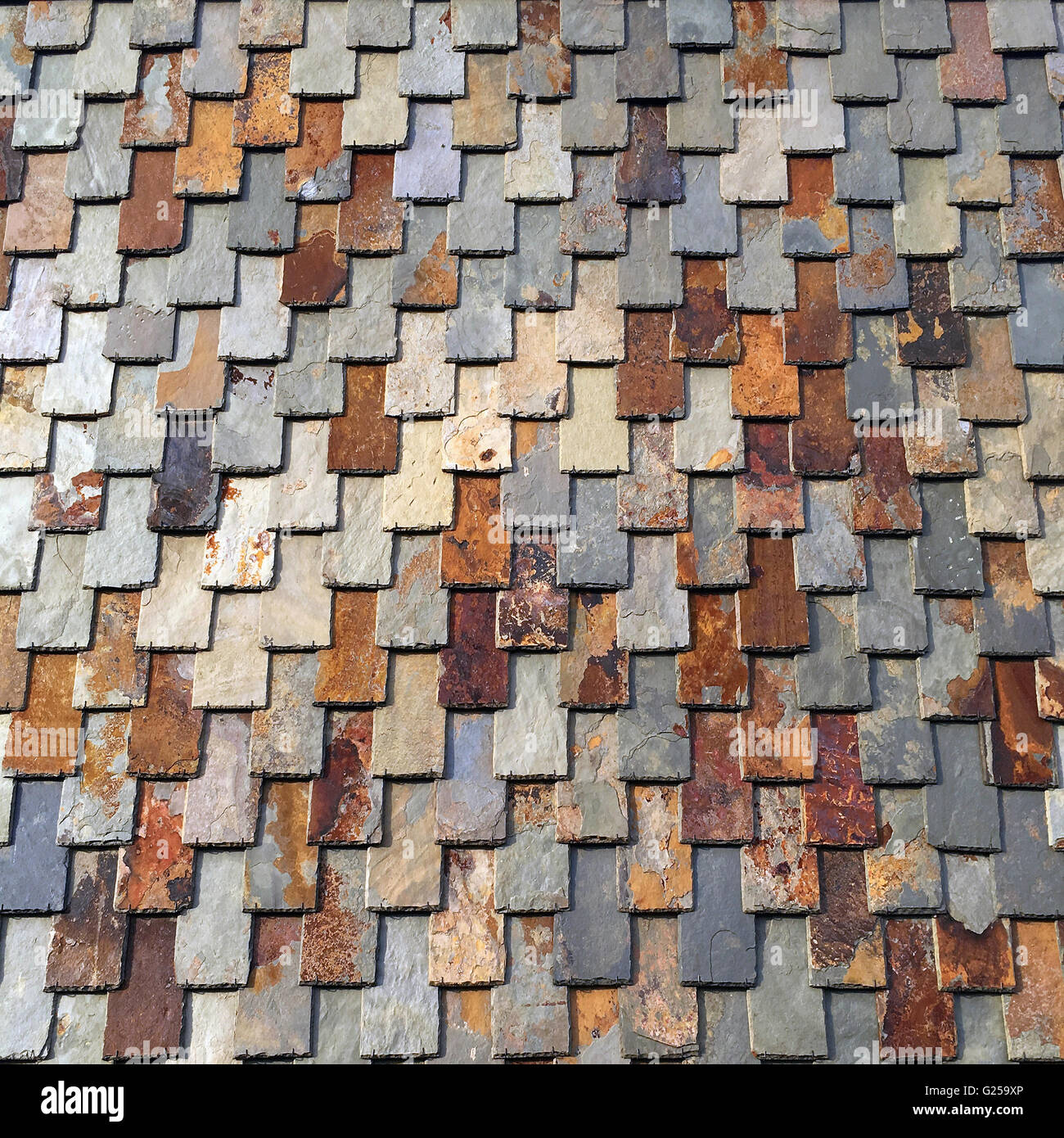 Overlapping Roof Tiles High Resolution Stock Photography and Images - Alamy