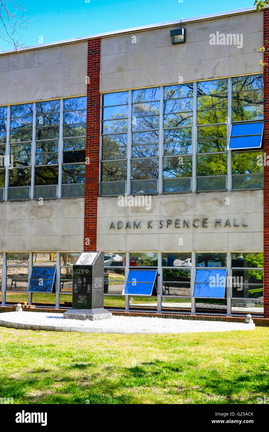 The Adam C. Spencer Hall building on Fisk University campus in ...