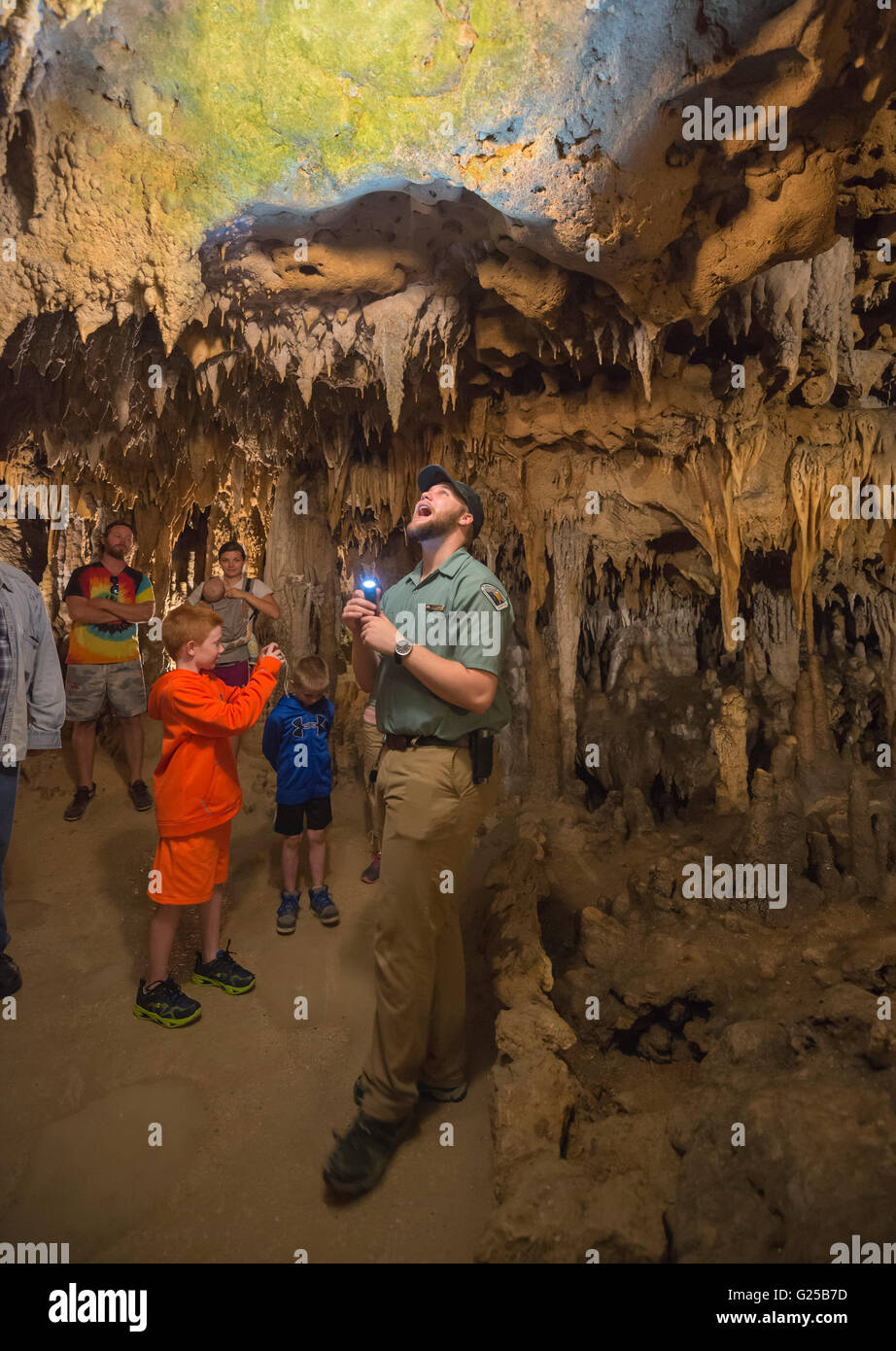 Florida Caverns State Park in Marianna, Florida offers cave tours ...