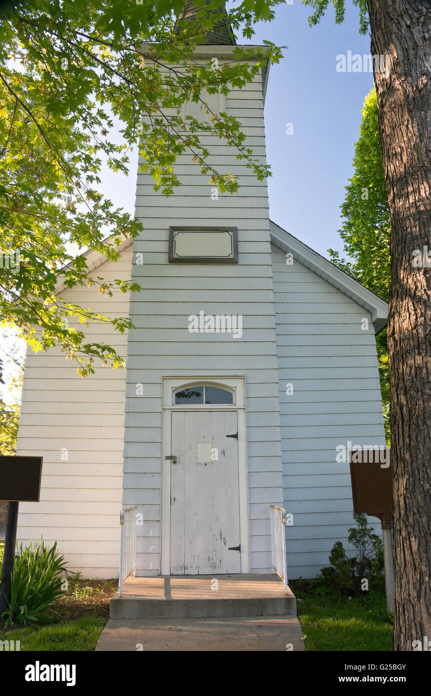 historic church front entrance and doorway in inver grove heights ...