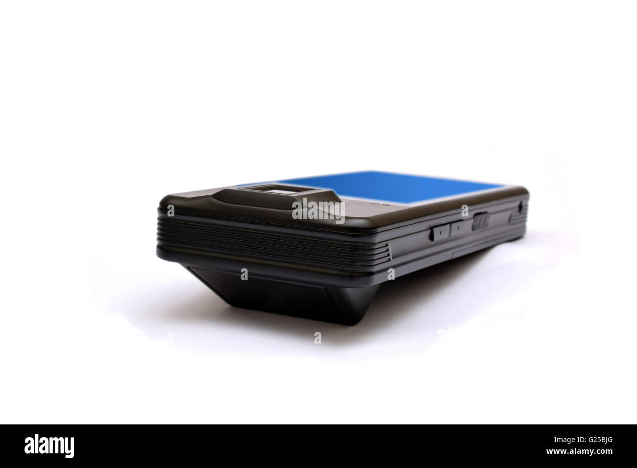 Thumb Verify scan for biometric security system Stock Photo - Alamy