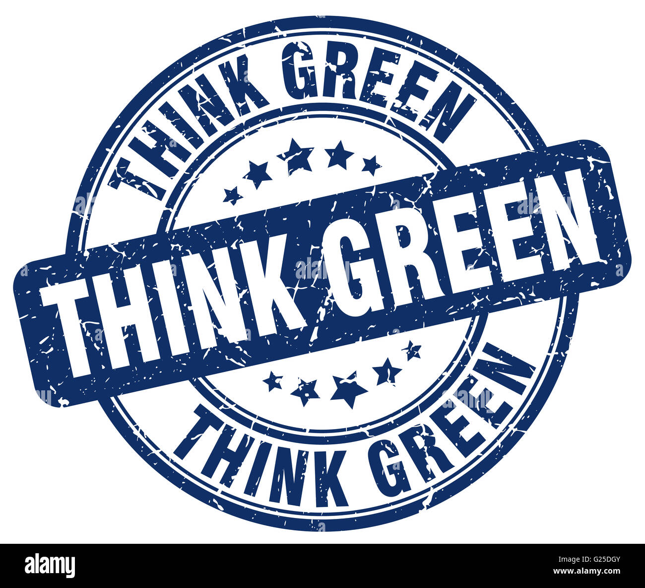 think green blue grunge round vintage rubber stamp Stock Photo - Alamy