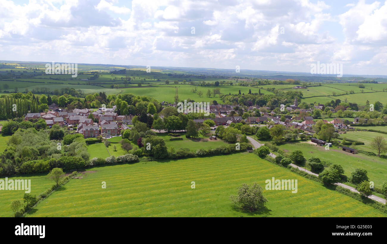 Springtime english village hi-res stock photography and images - Alamy