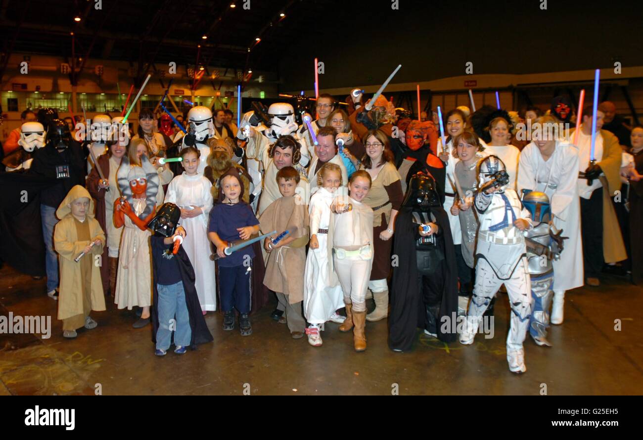 Star wars world record largest group of people hi-res stock photography ...