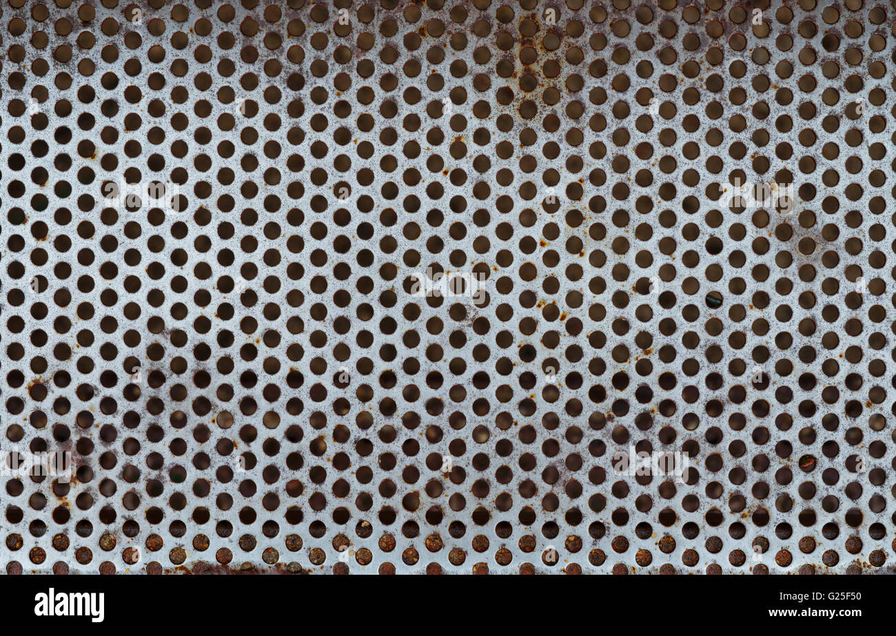 metallic texture with spots of rust Stock Photo - Alamy