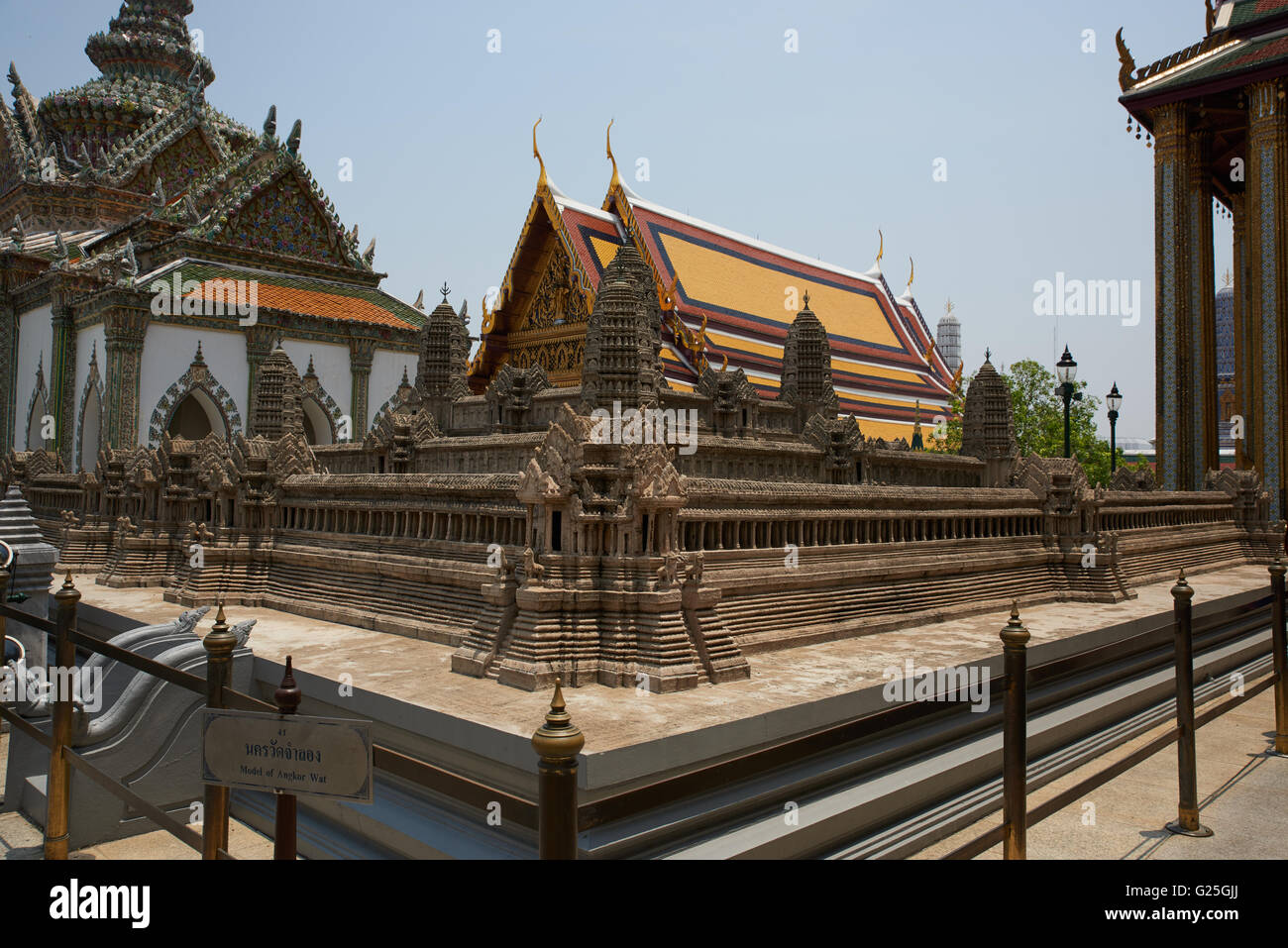 Mini Angkor Wat Stock Photo - Alamy