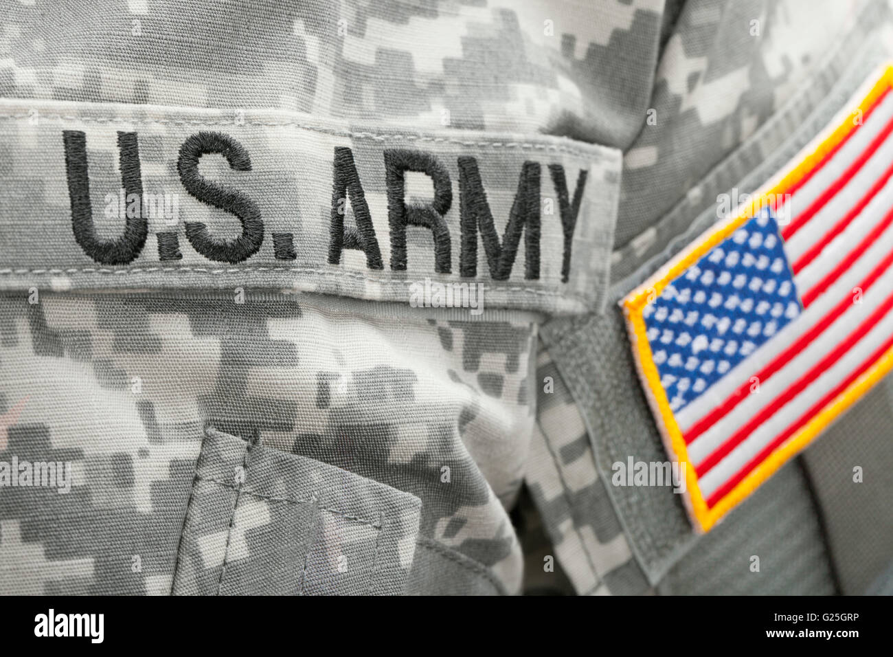 Us military arm patch hi-res stock photography and images - Alamy