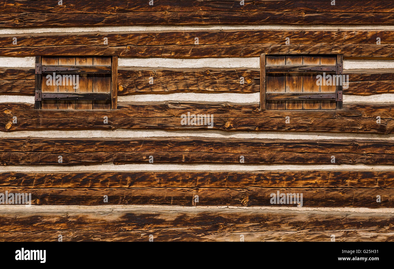 Wood wall texture of the old barn Stock Photo - Alamy