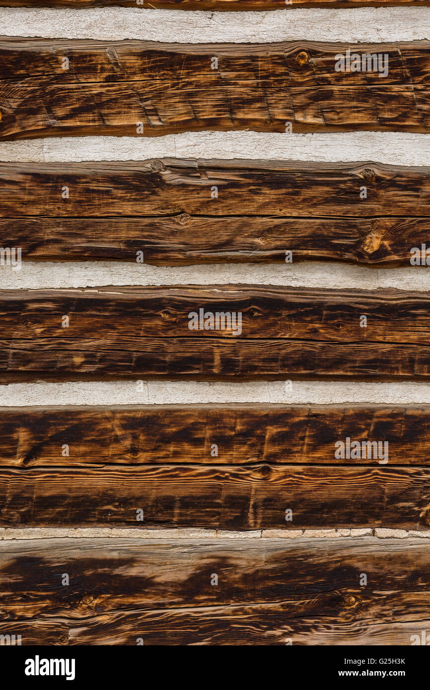Wood wall texture of the old barn Stock Photo - Alamy