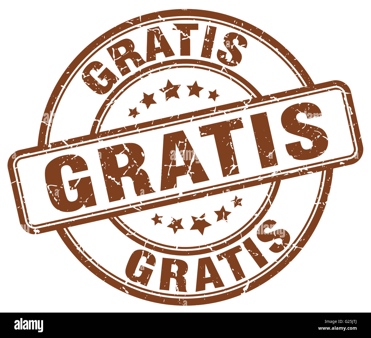 Gratis stamp round grunge hi-res stock photography and images - Alamy