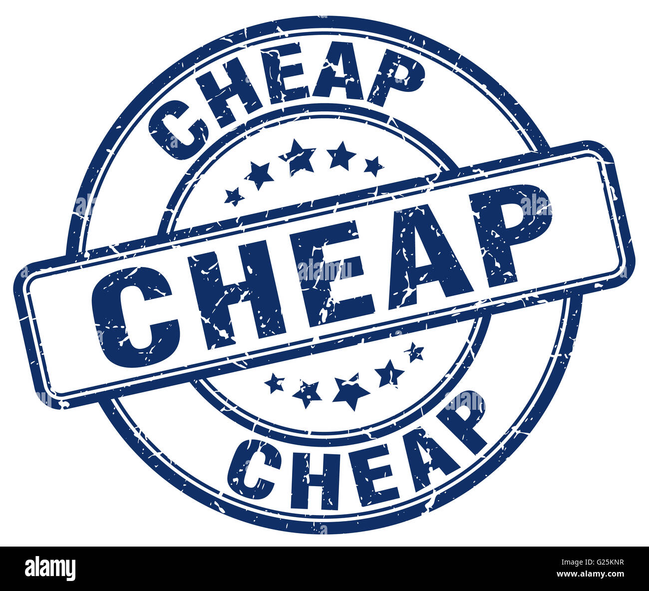 cheap blue grunge round vintage rubber stamp Stock Photo - Alamy