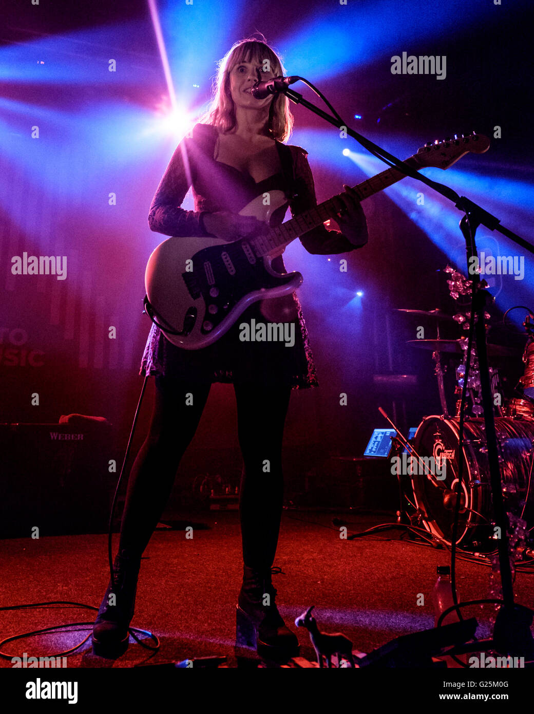 The Joy Formidable plays Concorde2 on 21/05/2016 at Concorde2 as part ...