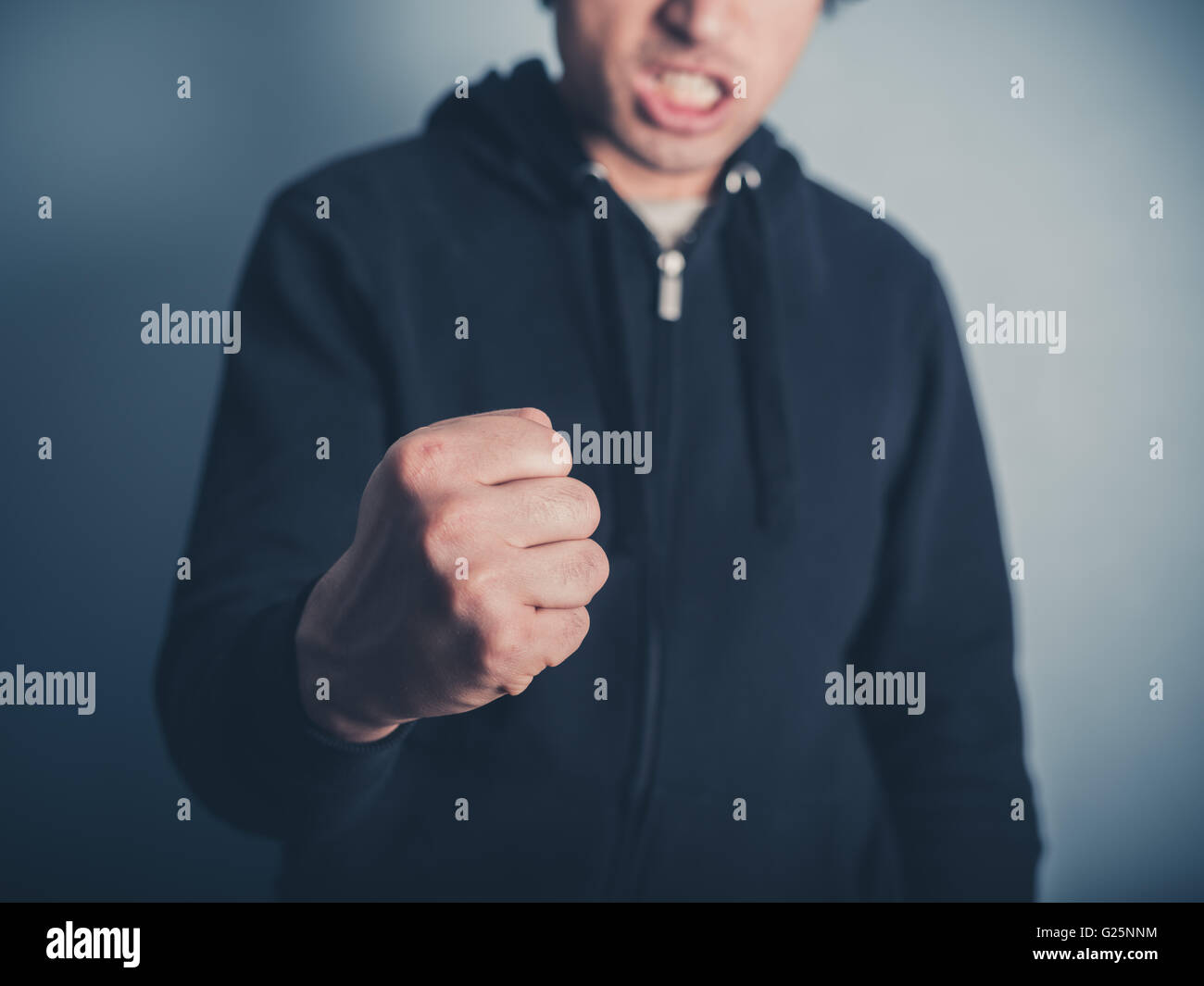 Fist up youth hi-res stock photography and images - Alamy